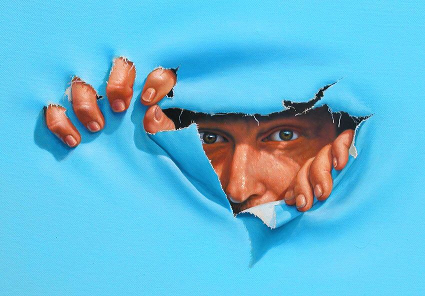 Self Portrait - Jim Warren Studios